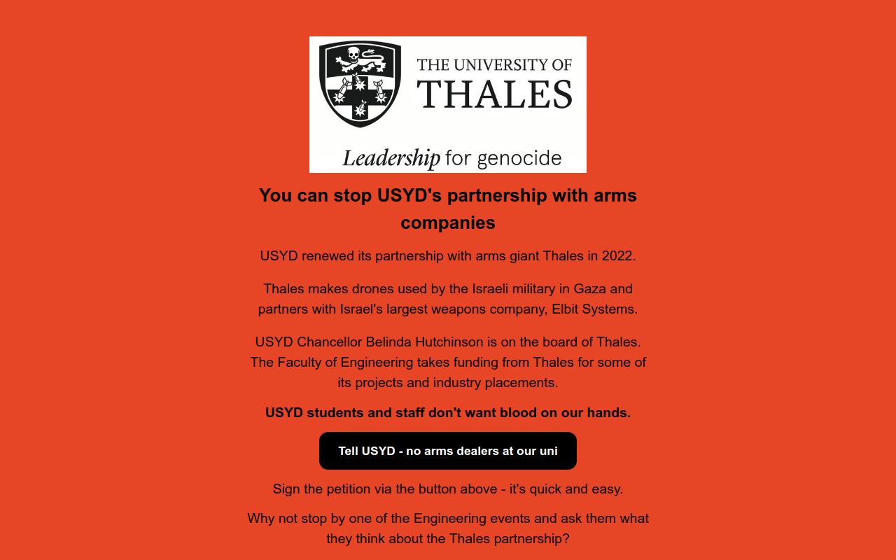 USYD Info Arms